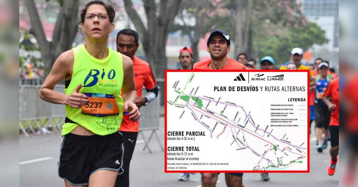 Maratón 42K Lima 2025: estas son las calles cerradas y rutas alternas ...