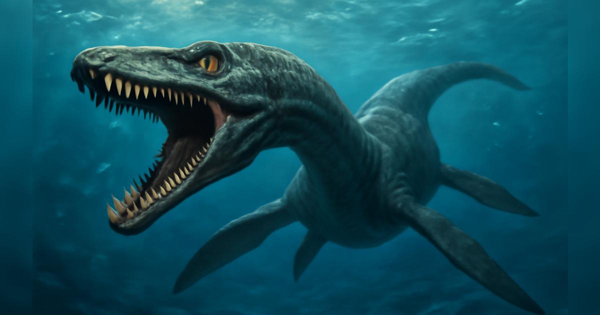 Científicos descubren un descomunal monstruo marino de 12 metros en el ...