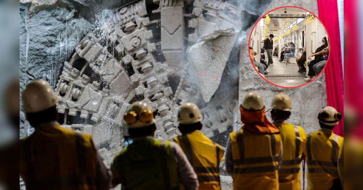 La tuneladora ‘Micaela’ avanza hacia la estación Bocanegra, marcando un ...