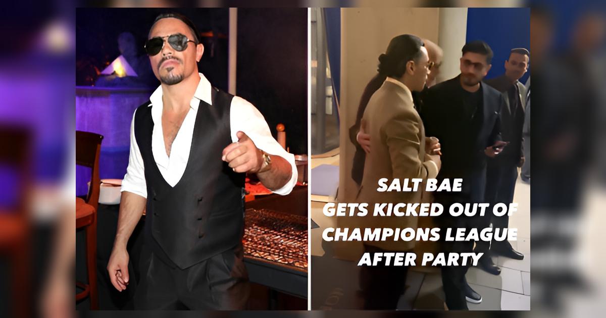 Salt Bae, el chef de las estrellas, fue expulsado de la fiesta de ...