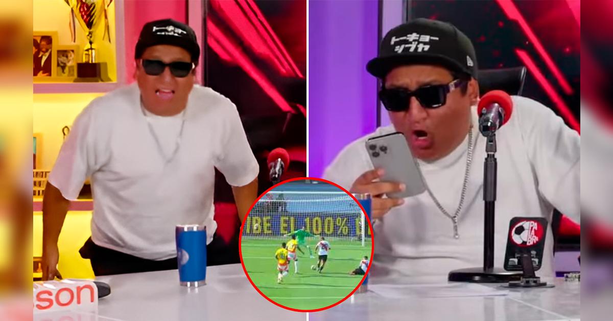 Jorge Luna arremete contra Edison Flores tras fallo de gol en el Colombia vs. Perú y le envía ...