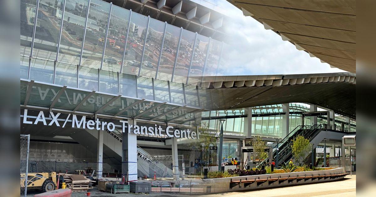 ¡Por fin! Se inauguró la nueva estación del LAX/Metro Transit Center ...