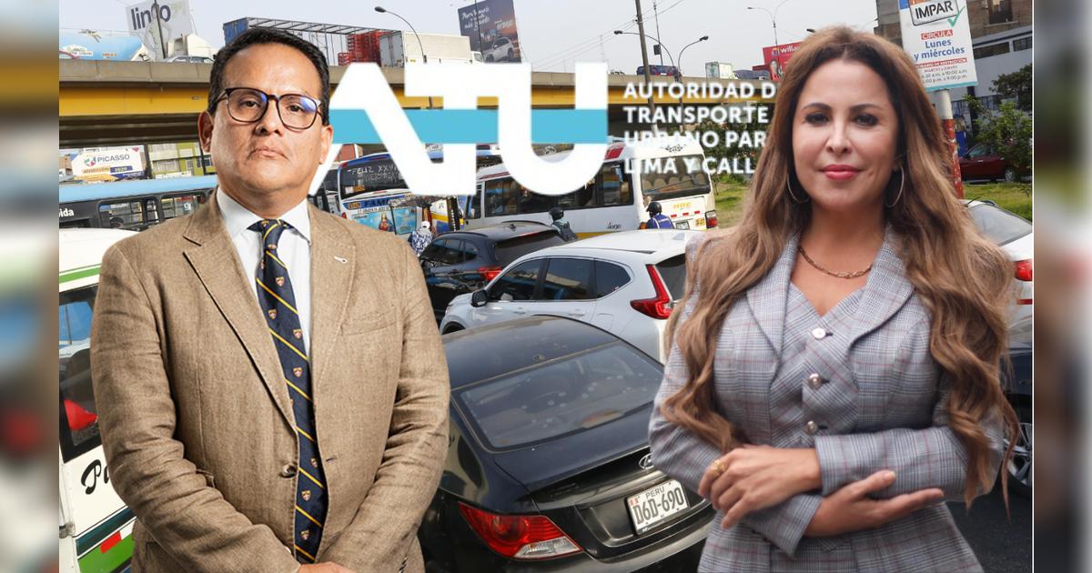 Presidente de la ATU, David Hernández, rechaza el proyecto de Patricia ...