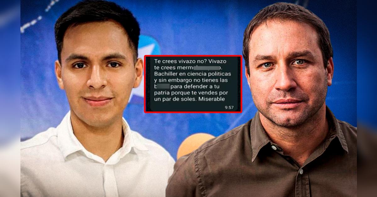 René Gastelumendi es víctima de amenazas contra su vida y familia tras entrevista a alcalde ...