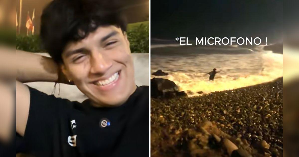 Streamer Mixti es desafiado a lanzarse al mar por una suscripción en ...