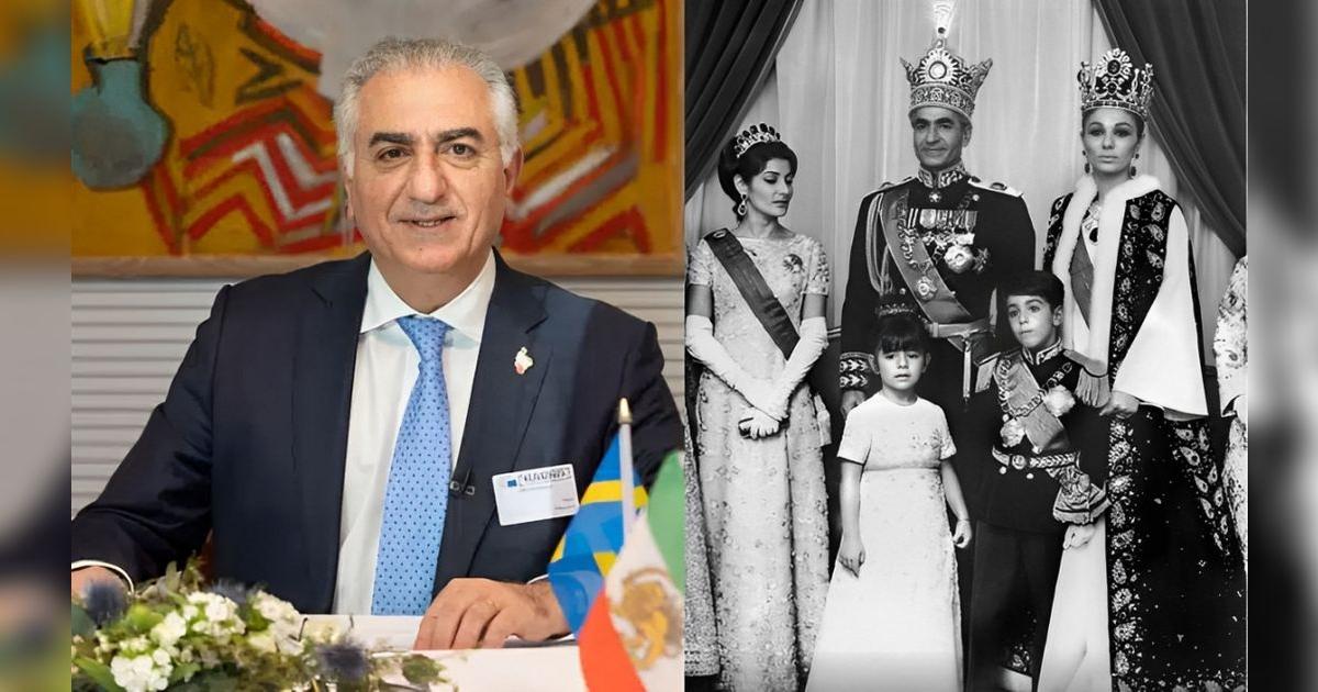 Reza Pahlaví, el hijo del último Sha de Irán que fue exiliado y es ...