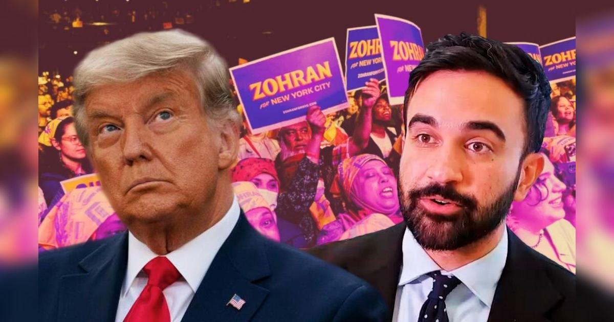 Donald Trump llama “lunático comunista” a Zohran Mamdani tras ganar las primarias para la ...