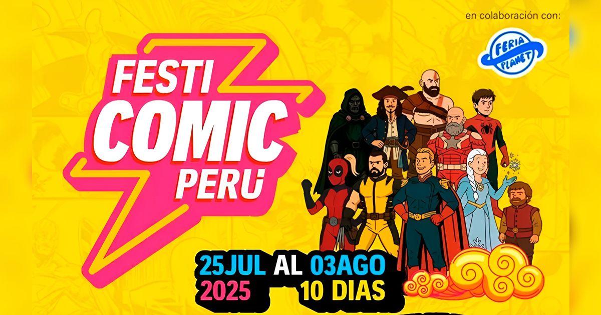 Festi Cómic Perú 2025: lo mejor del anime y música se unen en la ...