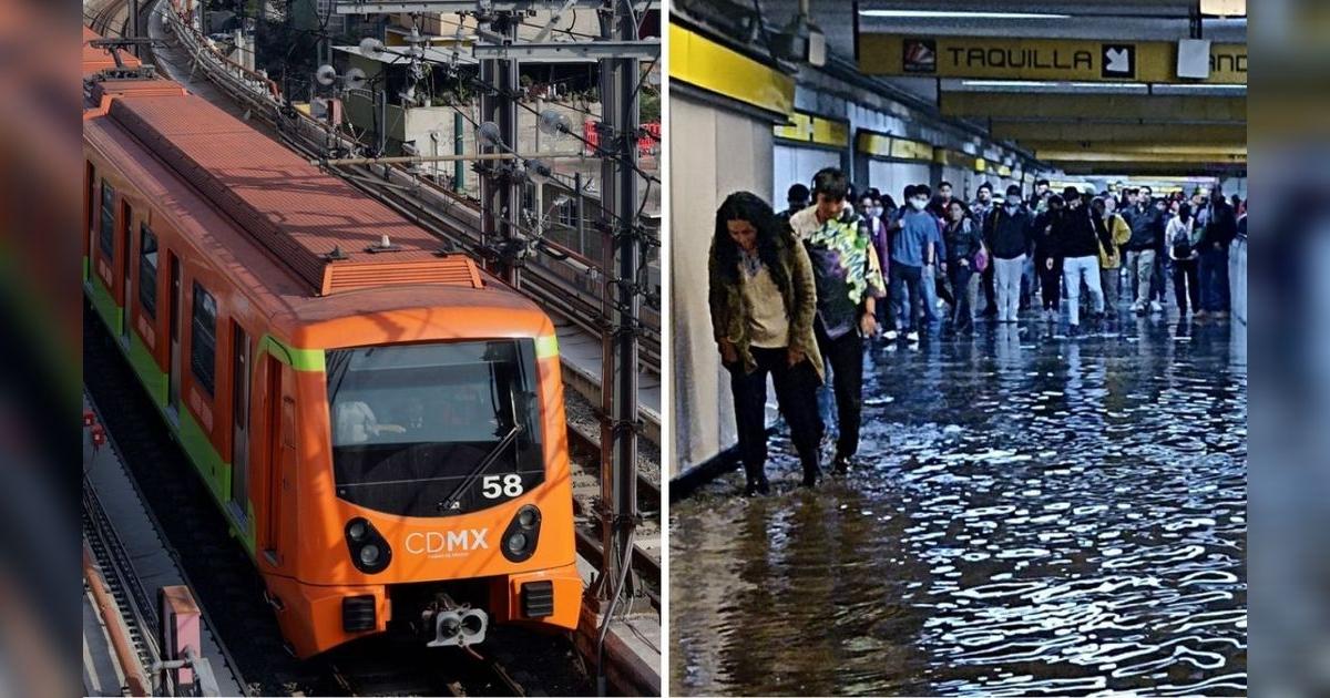 Metro De Cdmx Cierra Por Intensas Lluvias 4 Estaciones De La L8 No 2066