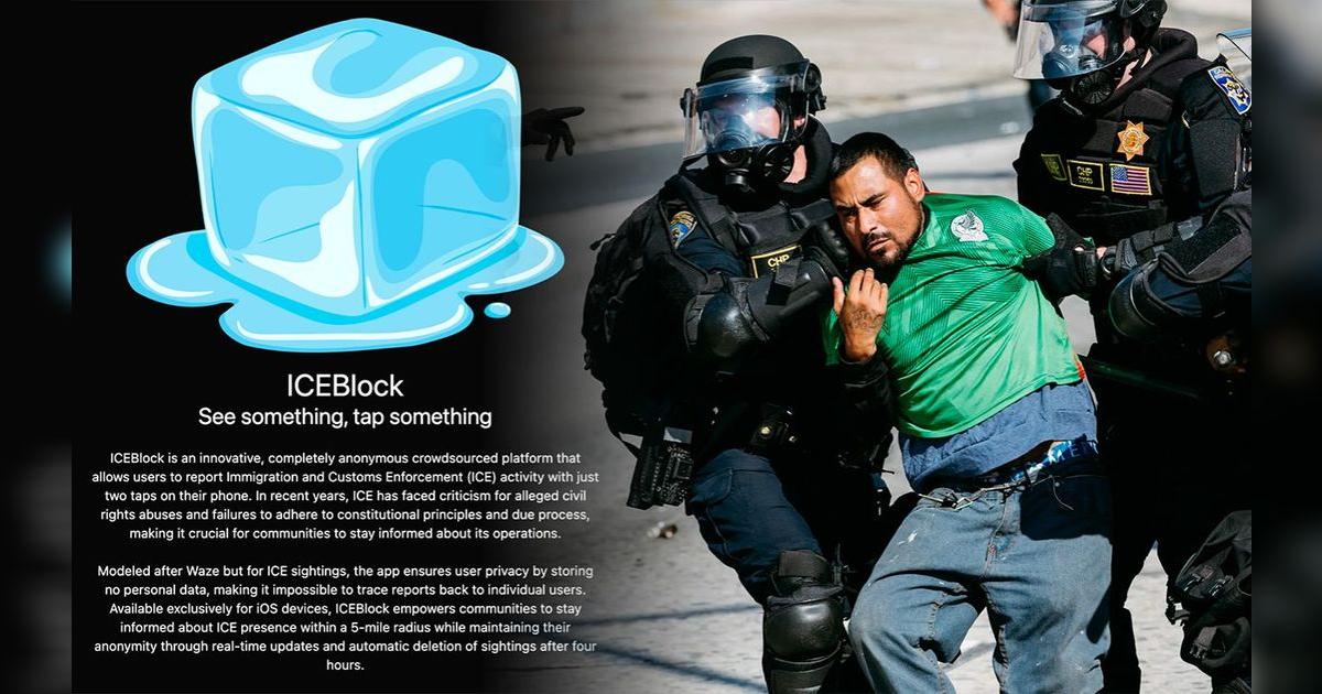 Nueva app ICEBlock: la app que alerta a inmigrantes en Estados Unidos ...