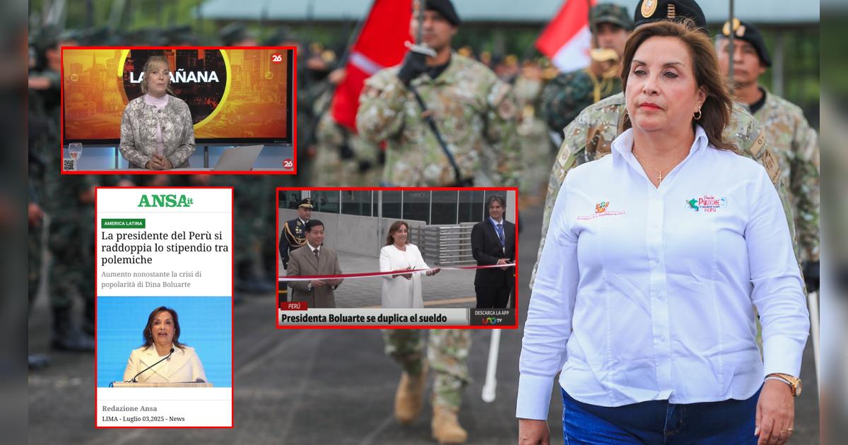 Dina Boluarte: prensa internacional se burla del aumento de sueldo presidencial y le recuerda ...
