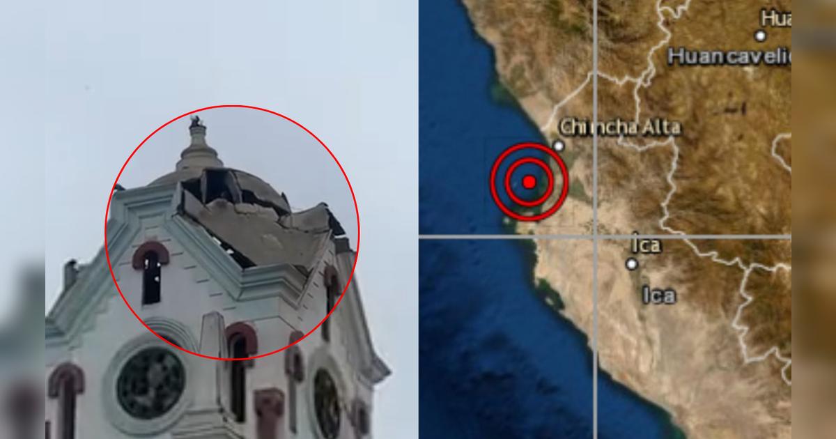 Nuevo temblor en Ica amenaza con colapsar palacio municipal de Pisco, que estaría dañado desde ...