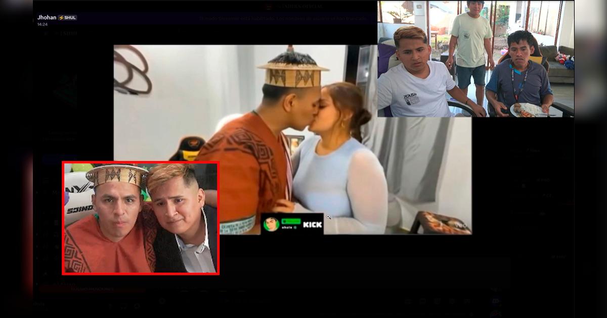 Streamer Shuls ve a su pareja besarse con Franco Vidal en Kick, pero no ...