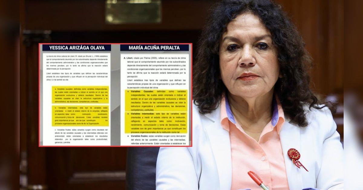 María Acuña: hallan sus tesis supuestamente perdidas y revelan serias ...