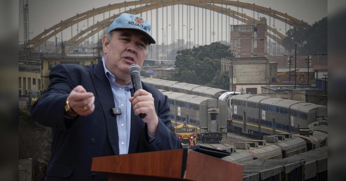 Trenes de Rafael López Aliaga iban a ser destruidos en EE.UU. por contaminar el medio ambiente ...