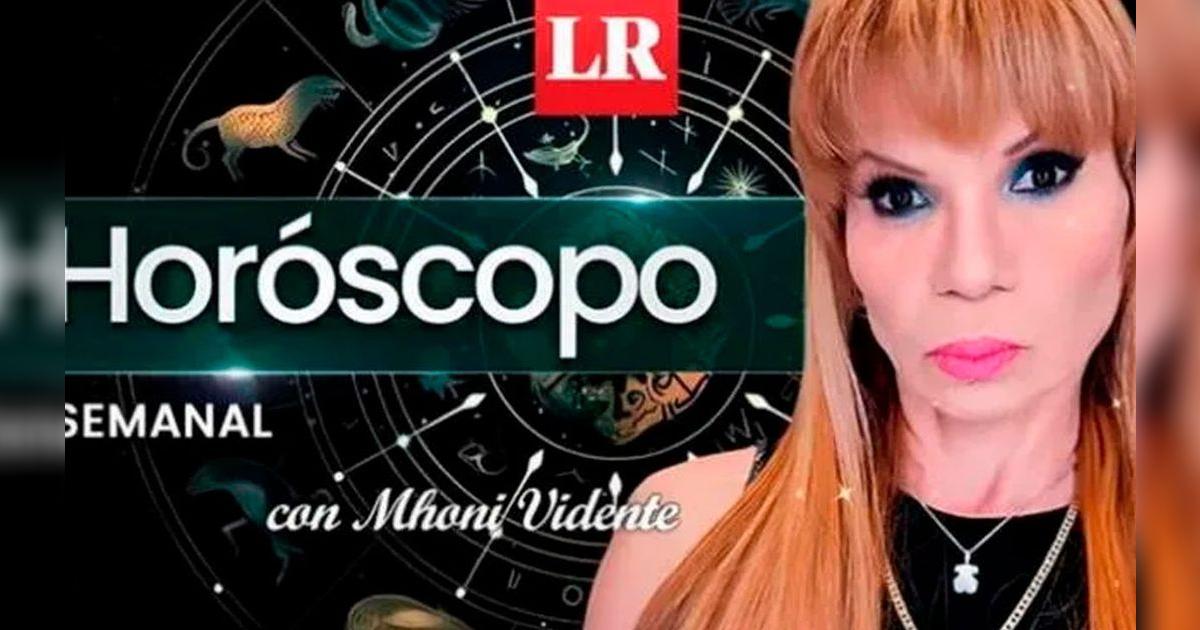 Horóscopo semanal de Mhoni Vidente del 21 al 27 de julio 2025: conoce ...