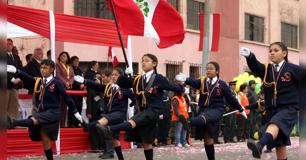 Desfile escolar por Fiestas Patrias 2025: todos los pasacalles en ...