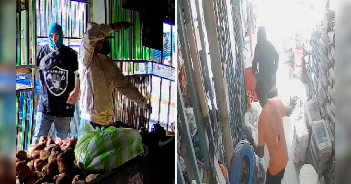 Ola de robos: cámaras registran tres violentos asaltos en Piura en un lapso de 24 horas ...
