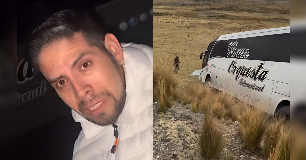 Cantante de Gran Orquesta Internacional se quiebra tras sufrir ...