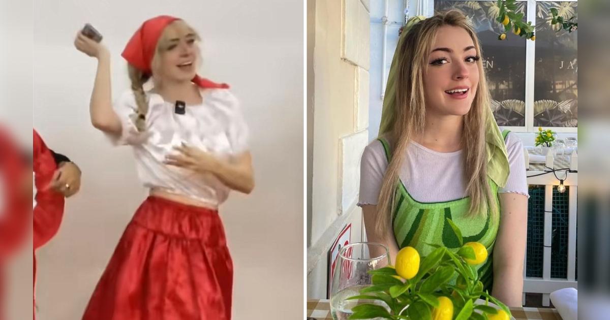 Streamer americana Sylvee se vuelve viral tras intentar bailar festejo ...