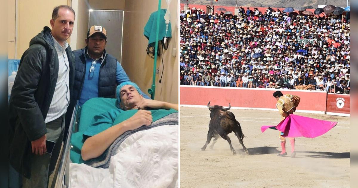 Torero español es embestido violentamente por toro en feria taurina de ...