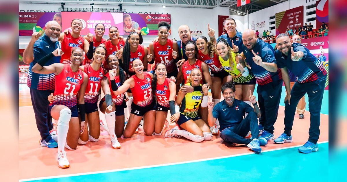 ¡Seis veces reinas! República Dominicana venció 3-0 a Colombia y ...