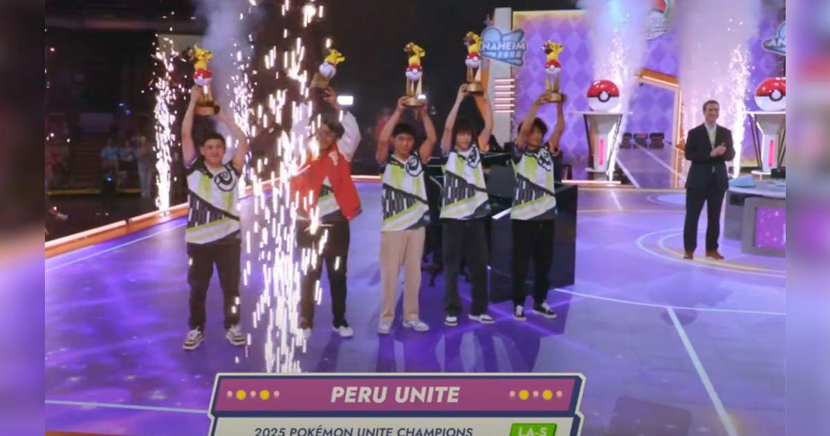 ¡Perú campeón del Mundial de Pokémon Unite 2025! Equipo nacional venció en la final al Zeta ...