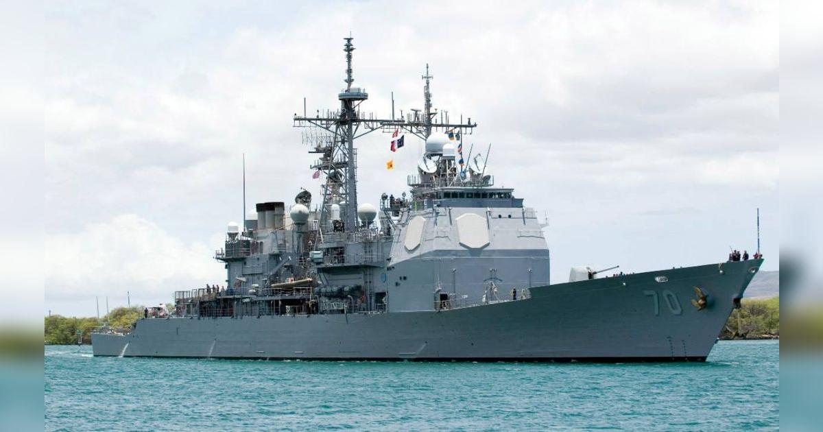 Así es el USS Lake Erie, el impresionante buque lanzamisiles de EE. UU ...