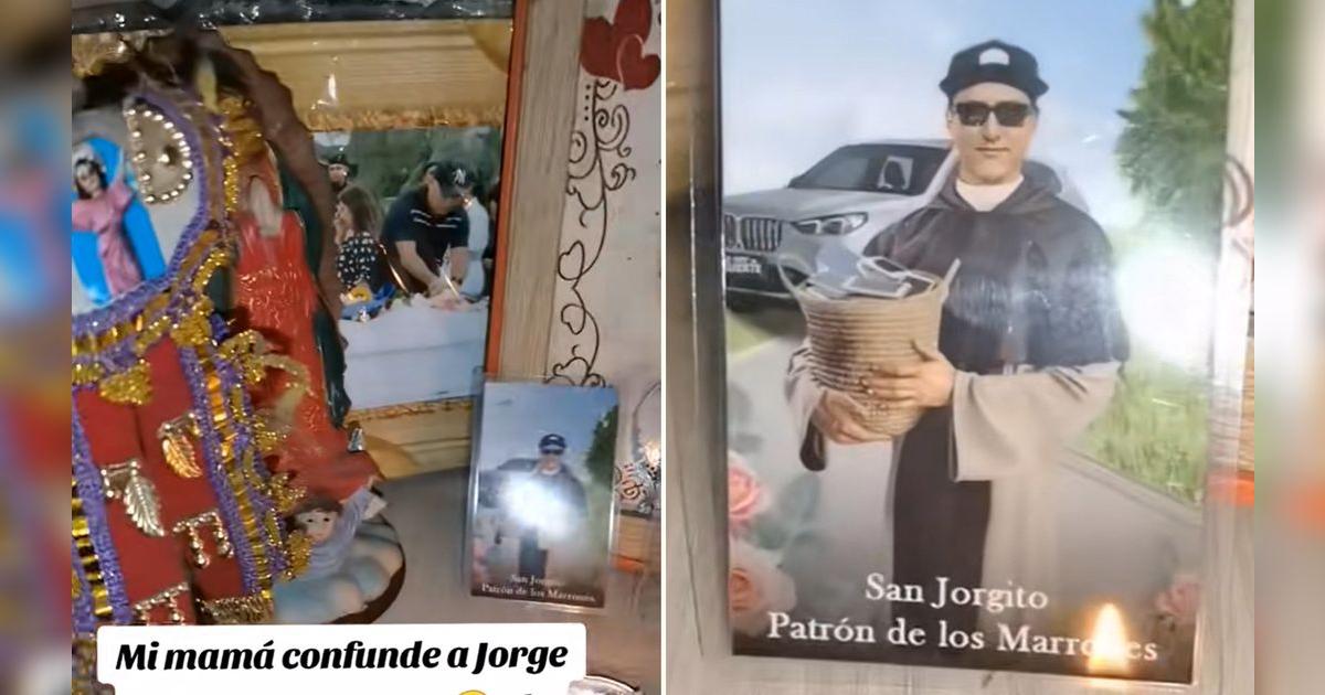 Madre peruana le rezaba todos los días a estampita de Jorge Luna ...