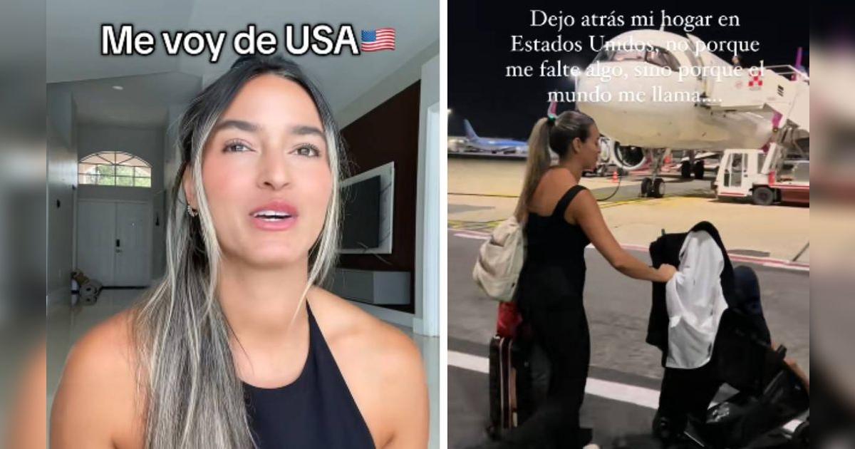 Latina se va de Estados Unidos, vende sus muebles y todo lo que tenía para irse a vivir a Europa ...