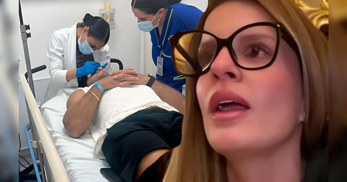 Said Palao sufre terrible accidente en pleno viaje: terminó con la frente cortada y con ...