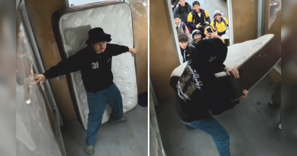 Fans del streamer Sacha casi se llevan su colchón durante activación ...