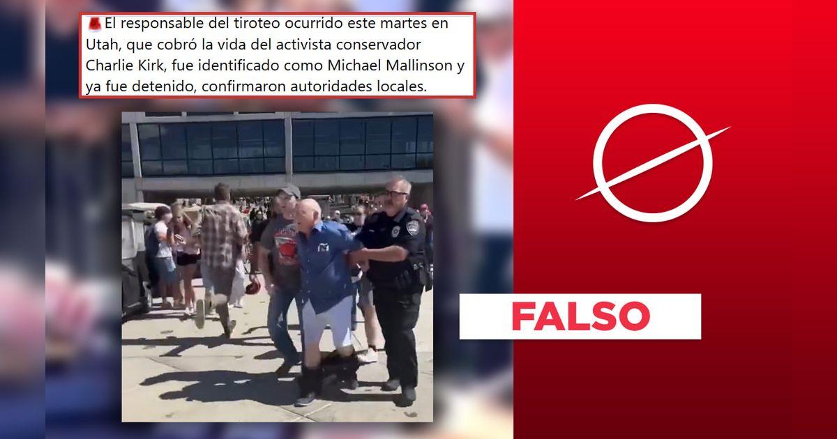 Michael Mallinson no asesinó al político conservador Charlie Kirk en EE ...