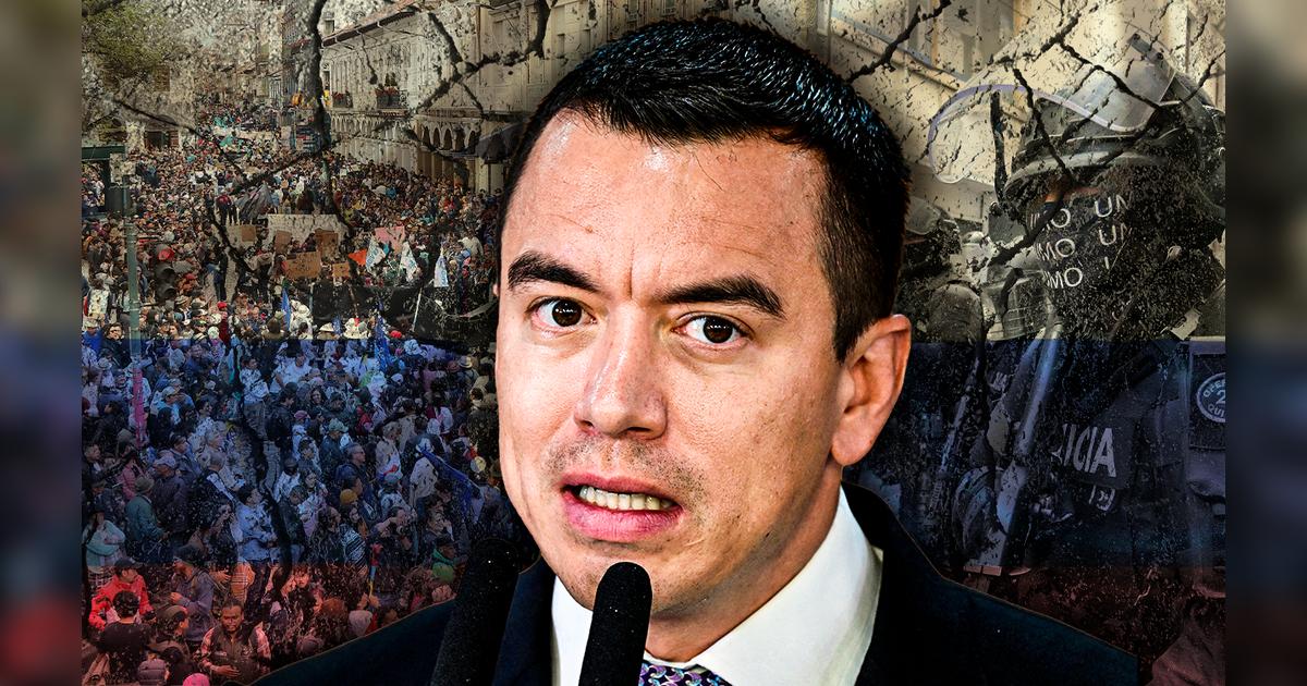 ¿Qué está pasando en Ecuador? La razón por la que Daniel Noboa declaró ...