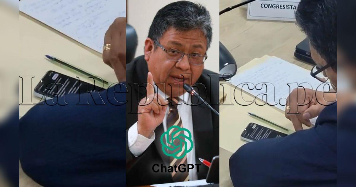 ChatGPT en Congreso: Flores Ancachi, de APP, usó inteligencia ...