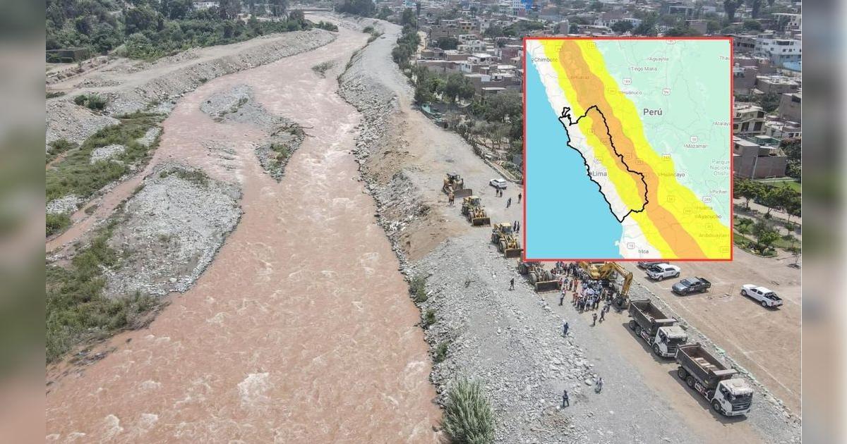 Emiten alerta por activación de quebradas por intensas lluvias en Lima ...