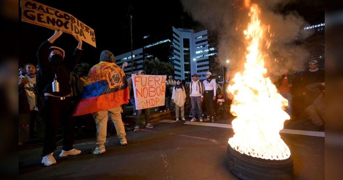 Ecuador: presidente Daniel Noboa afirma que el 'Tren de Aragua ...