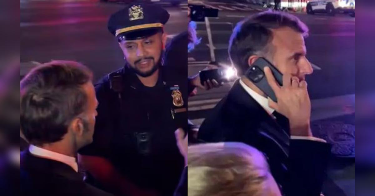 Donald Trump provoca caos vial en Nueva York y Emmanuel Macron le ...