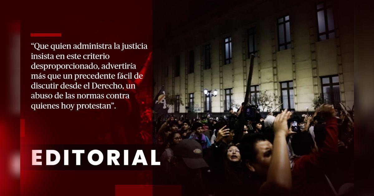 Poder Judicial debe respetar el derecho a la protesta | Opinión | La ...