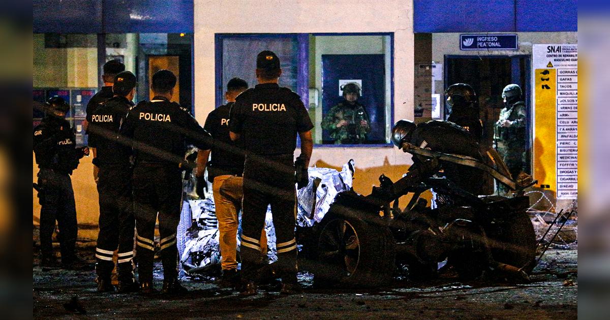 Coche bomba explota frente a cárcel de Ecuador tras una semana en la que se registraron ...