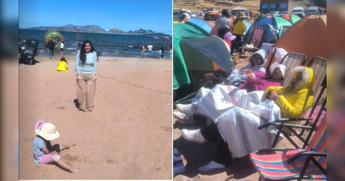 Peruana muestra cómo es una playa un Puno y en redes reaccionan ...