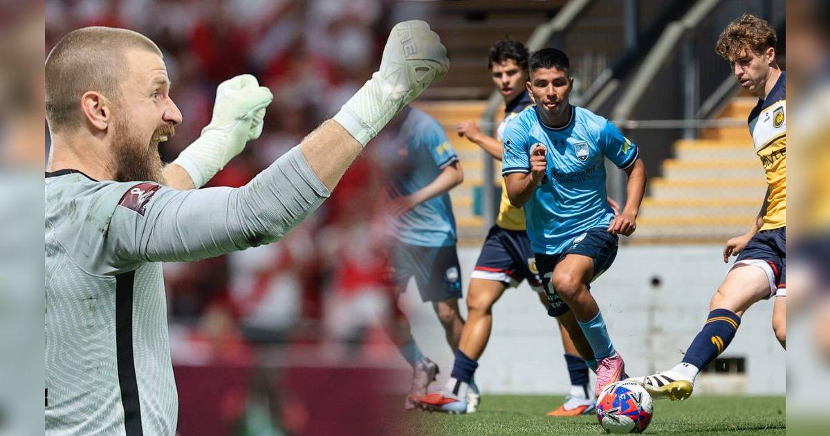 Piero Quispe no pudo anotarle al recordado arquero Andrew Radmayne con ...