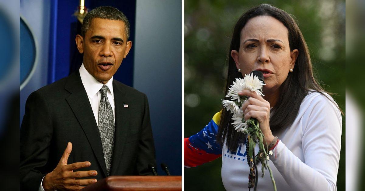 Barack Obama saluda a María Corina Machado por su Nobel: "Felicidades ...