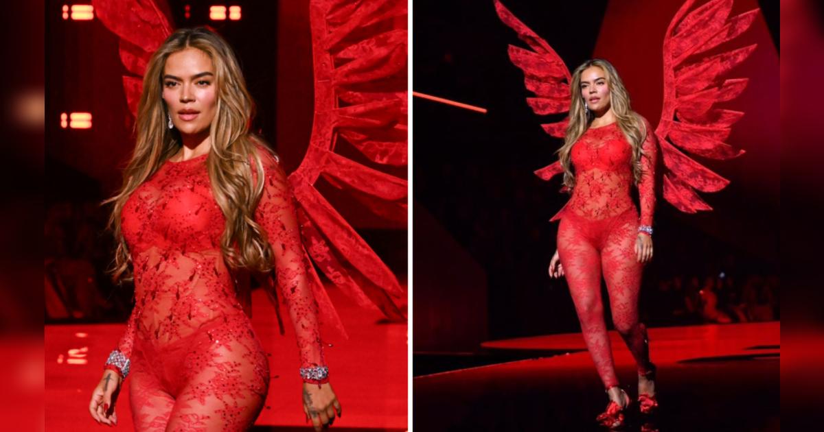 Karol G hace historia como la primera latina en brillar en el Victoria’s Secret Show 2025: así ...