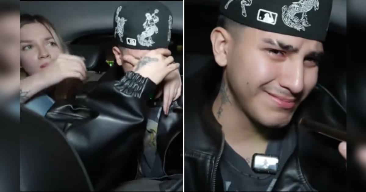 Cristorata se quiebra en vivo junto a su novia tras perder su combate ...