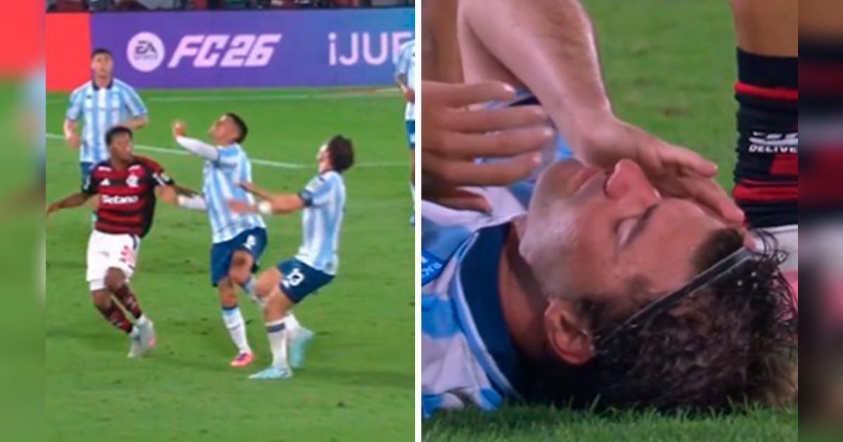 Marcos Rojo fracturó a su propio compañero en Racing tras propinarle ...