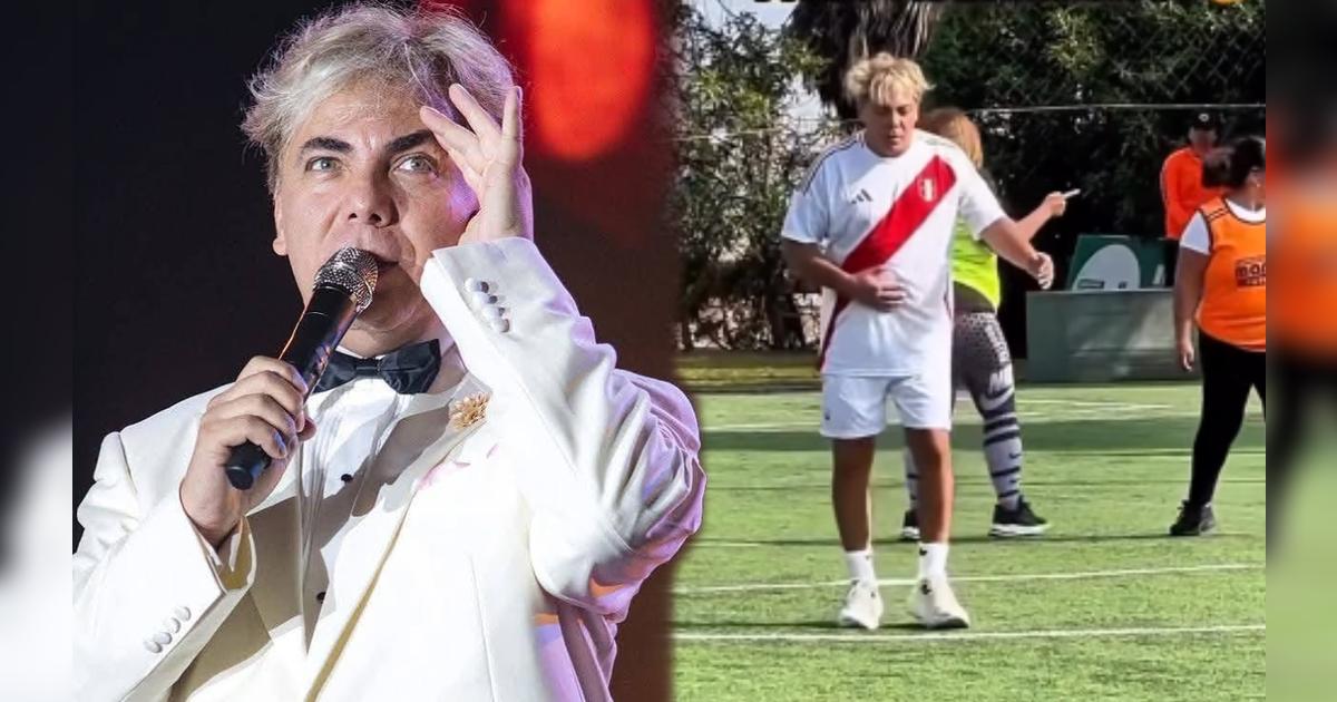 Cristian Castro sorprende al jugar partido de fútbol con fanáticas ...