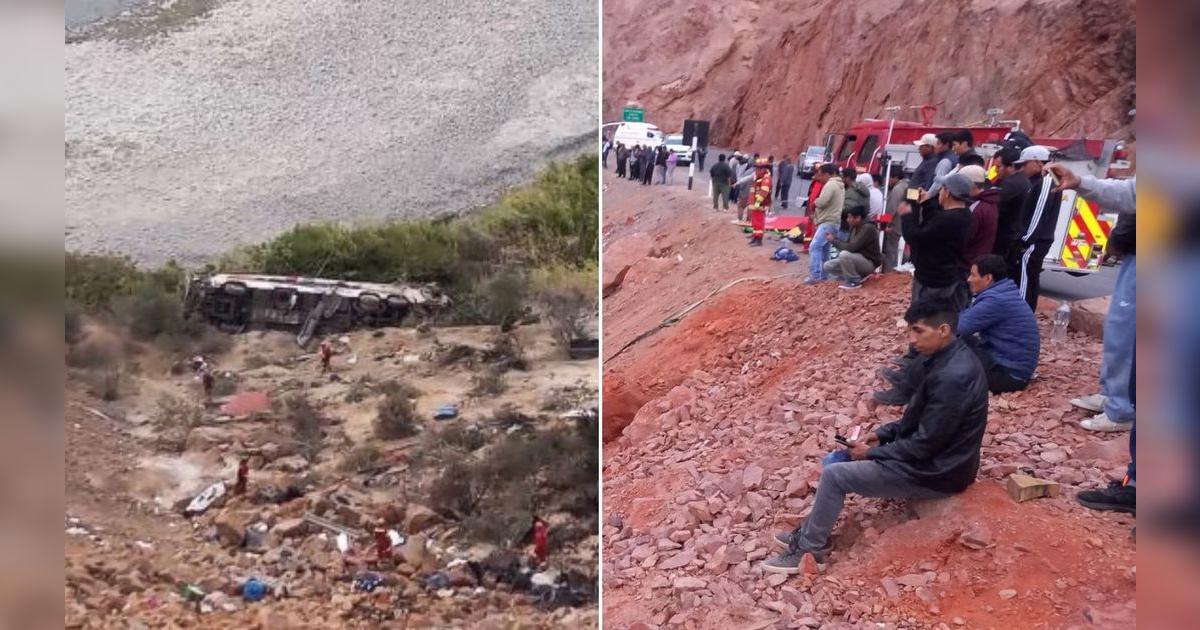 Accidente en Arequipa: esta es la lista de pasajeros heridos tras caída ...