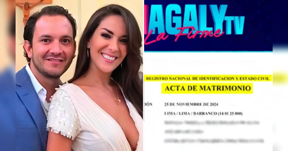 Silvia Cornejo y Jean Paul Gabuteau se casaron y acaban de cumplir un año de casados, revela ...