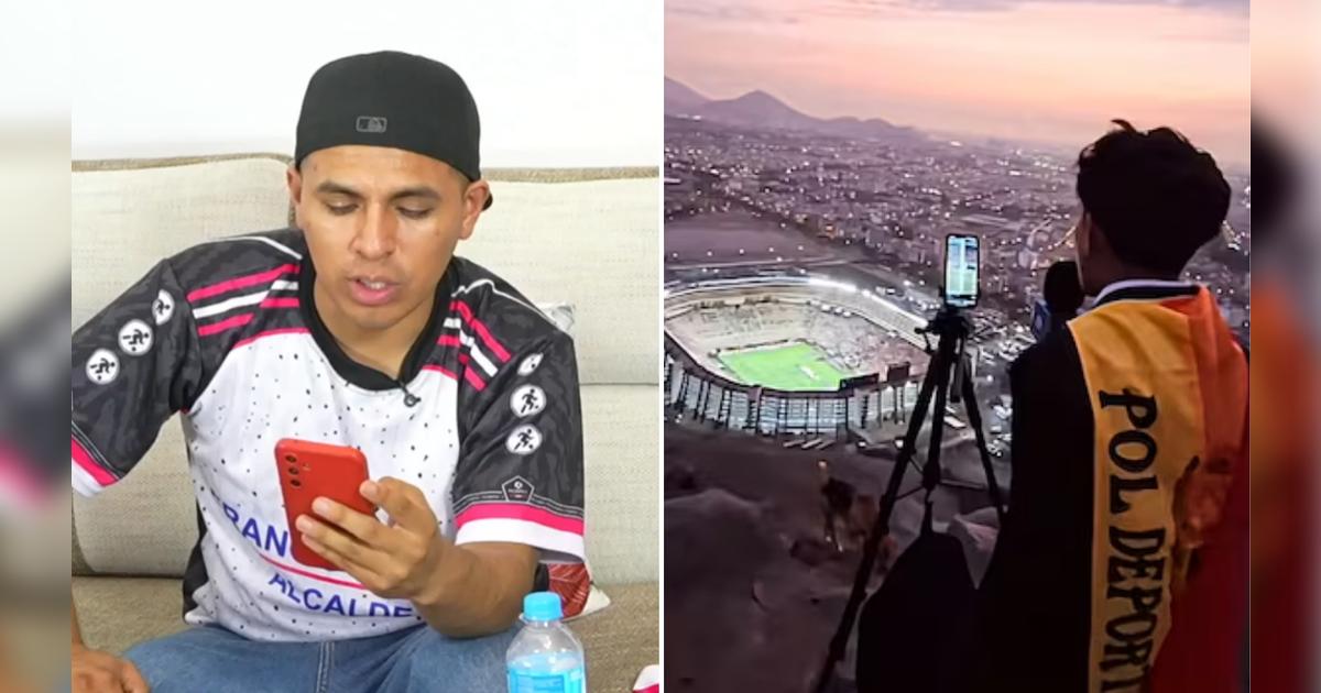 Franco Vidal sorprende a ‘Pol Deportes’ durante su transmisión en vivo ...